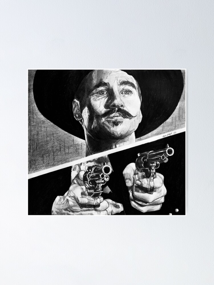"Doc Holliday" Poster for Sale by BryanWhipple | Redbubble
