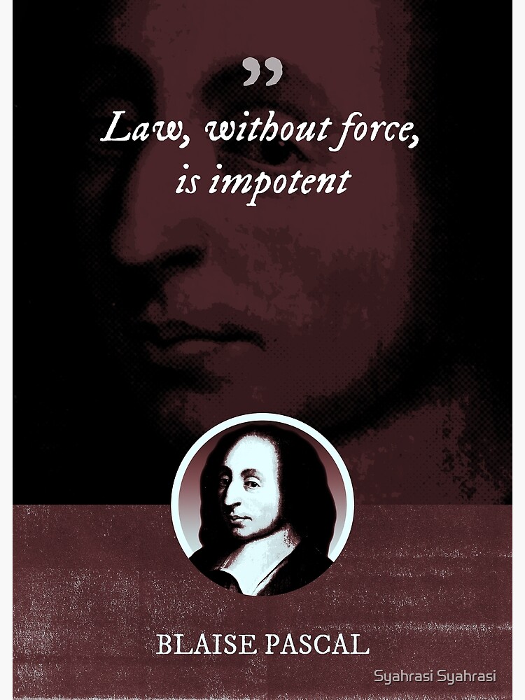 Blaise Pascal Law