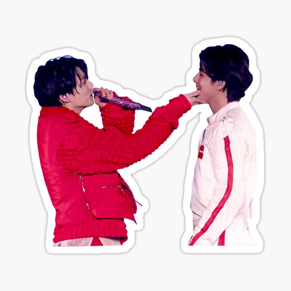 Taekook Sticker By Chubiblue Redbubble