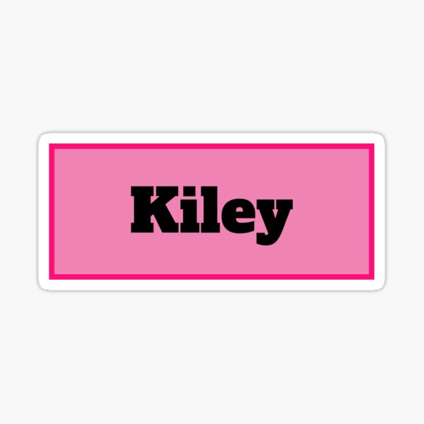 "Kiley Name" Sticker by NameMatters | Redbubble
