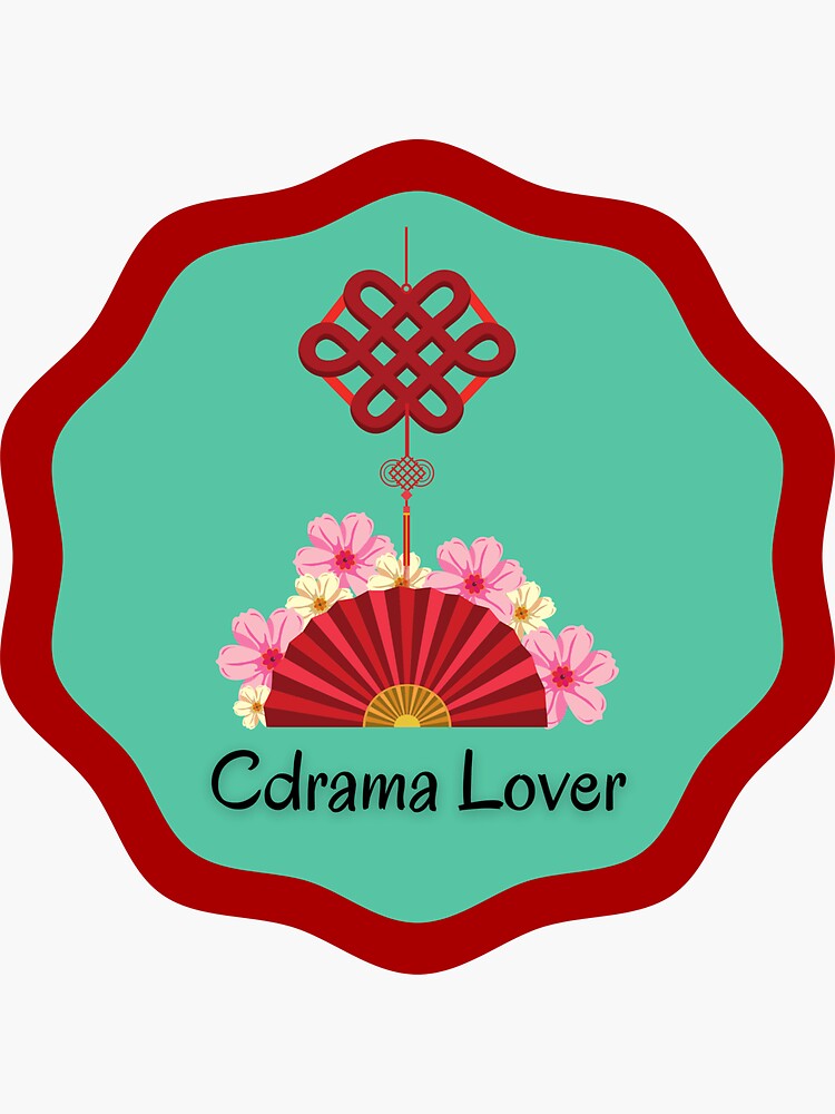 "Cdrama Lover" Sticker by essentialmix1 | Redbubble