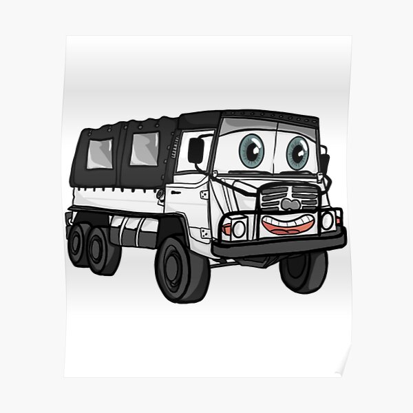 "Puch Pinzgauer Kinder design " Poster for Sale by KaliaBowman12 ...