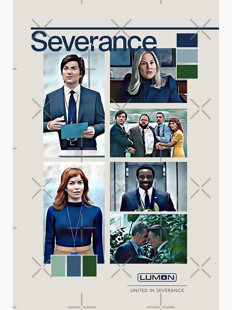"Severance Lumon Industries" Poster for Sale by Stickerm4ni4 | Redbubble