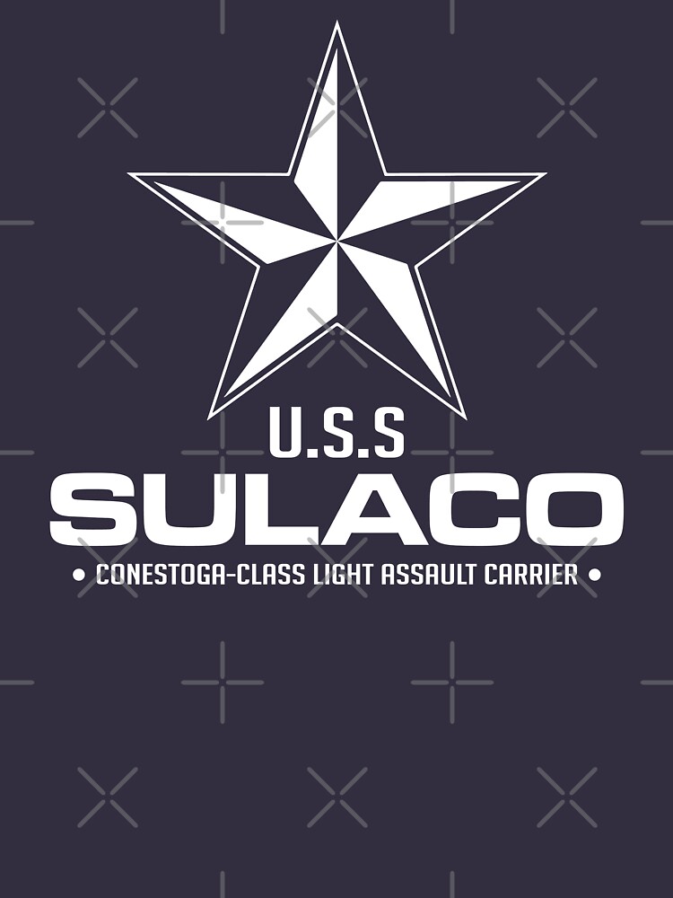 "USS Sulaco" T-shirt for Sale by LightningDes | Redbubble | uss t ...