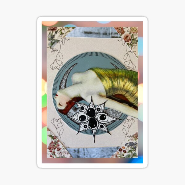 "Eyes Wide Shut" Sticker by jrk-dreamscape | Redbubble