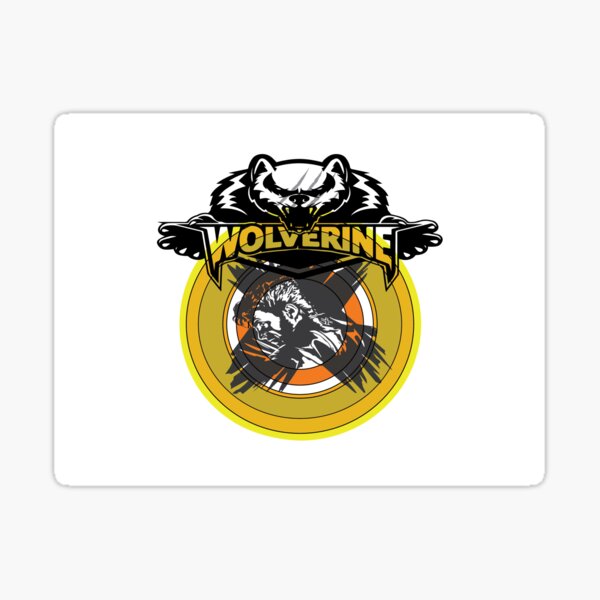 "WOLVERINE" Sticker for Sale by shoaibismail | Redbubble