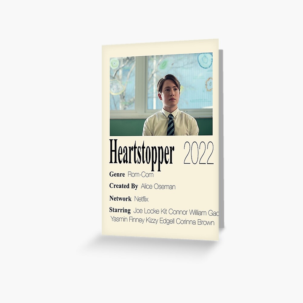 "Heartstopper Show Poster" Greeting Card by tlee322 | Redbubble