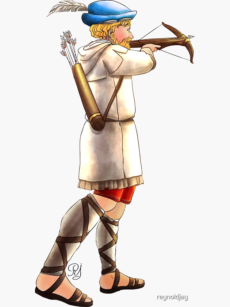 "William Tell" Sticker for Sale by reynoldjay | Redbubble