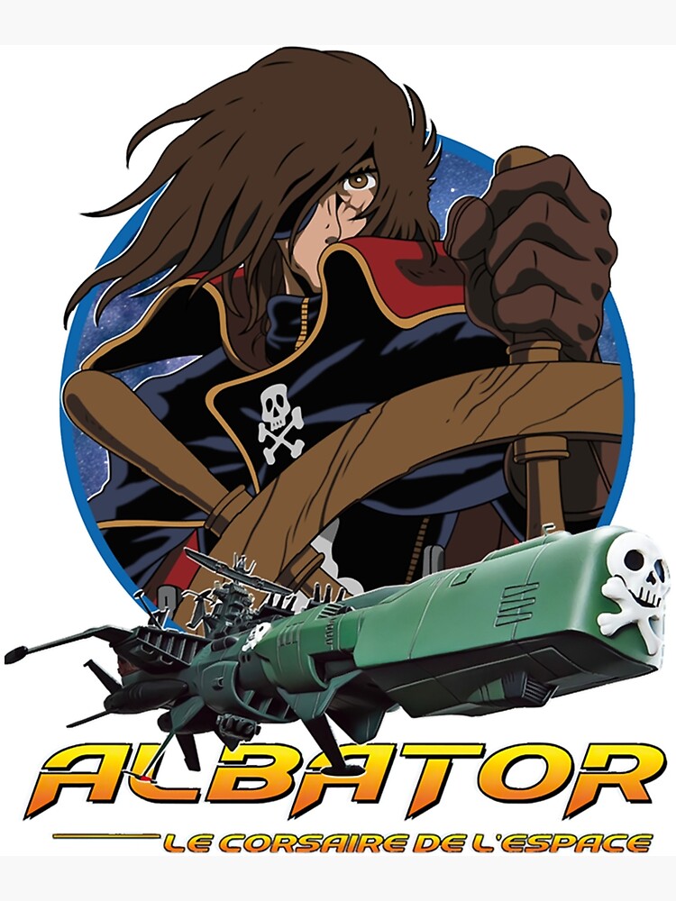 "Albator (Capitaine Harlock) Essentiel . essentiel" Art Print by ...