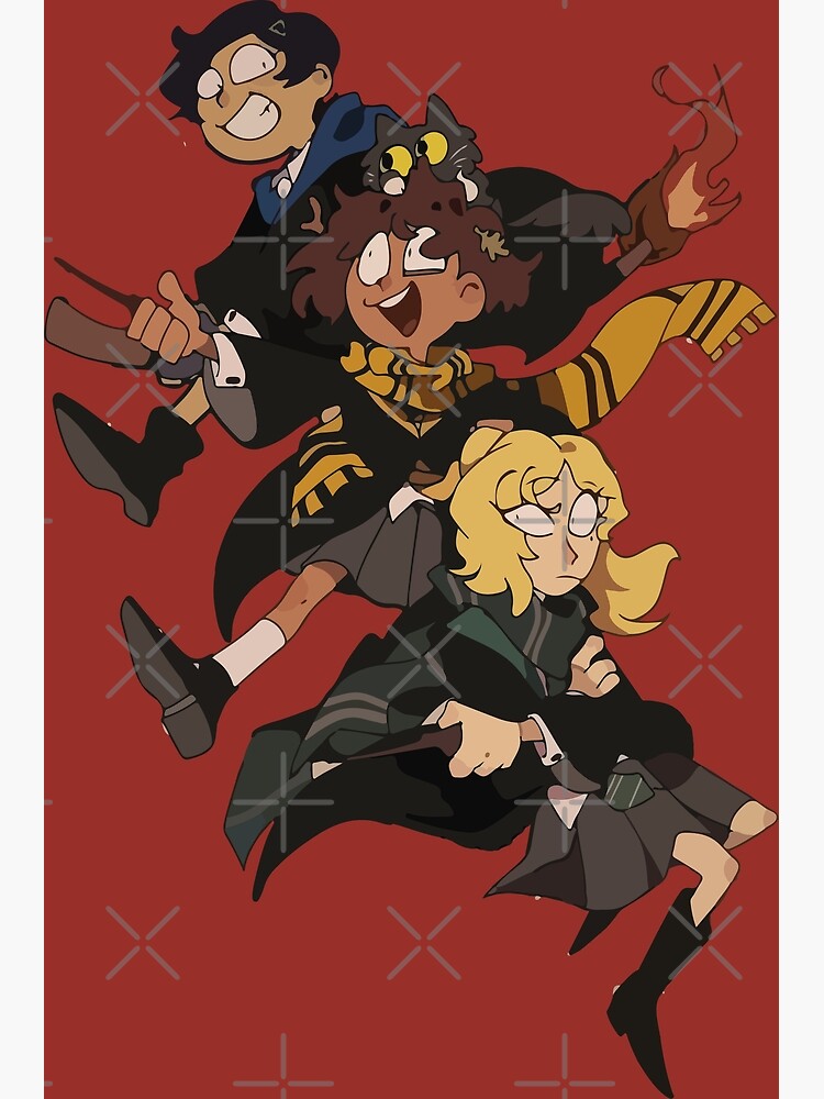 " anne boonchuy, marcy wu and marcy wu - Amphibia" Poster by Blood-of ...