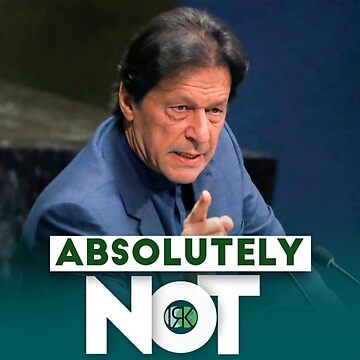 "Imran Khan - Absolutely Not " Poster for Sale by TiiffyArtsy | Redbubble