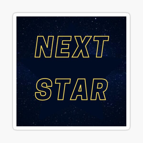 "Next" Sticker by Sunlay | Redbubble