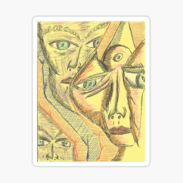 "saturated dehydration " Sticker for Sale by wormink | Redbubble