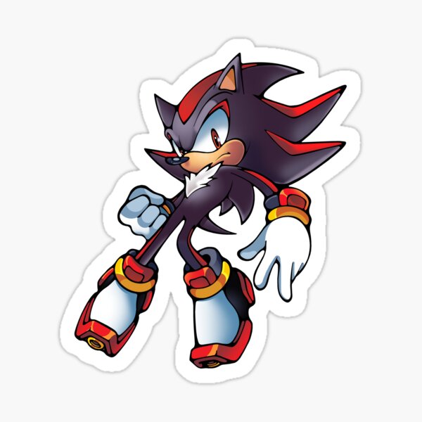 "Shadow The Hedgehog" Sticker by PelagosShop | Redbubble