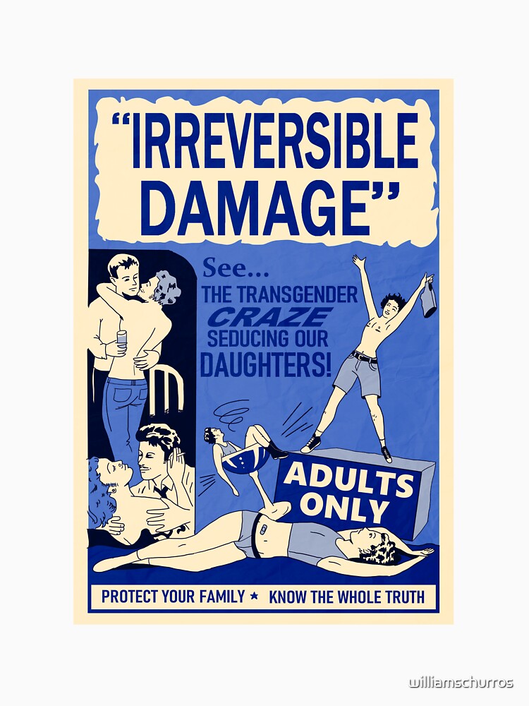"IRREVERSIBLE DAMAGE" T-shirt by williamschurros | Redbubble