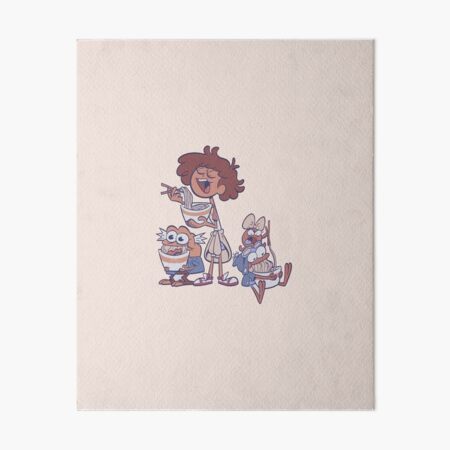 "cute anne boonchuy, baby sprig and ivy !!! - Amphibia" Art Board Print ...