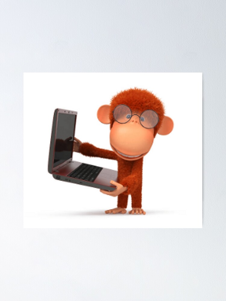 "Monkey Business" Poster for Sale by MaxManN1 | Redbubble