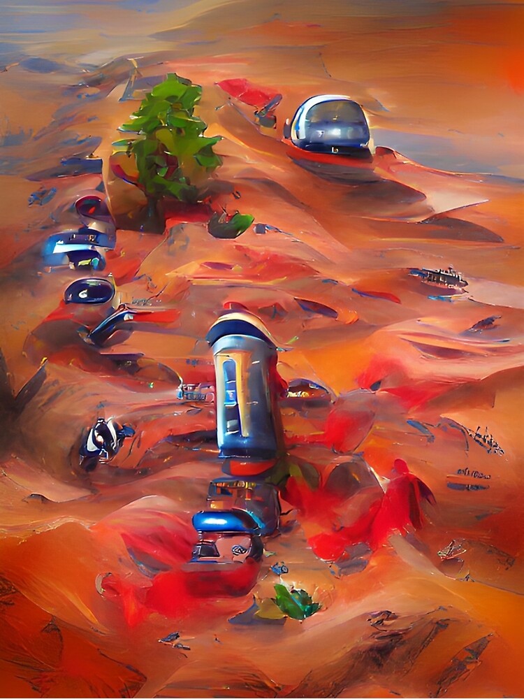 The Mars Colonization Premium Matte Vertical Poster