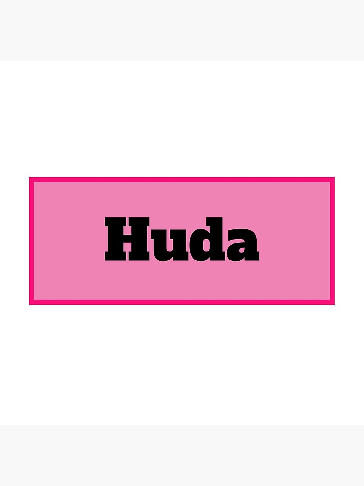 "Huda Name" Poster for Sale by NameMatters | Redbubble