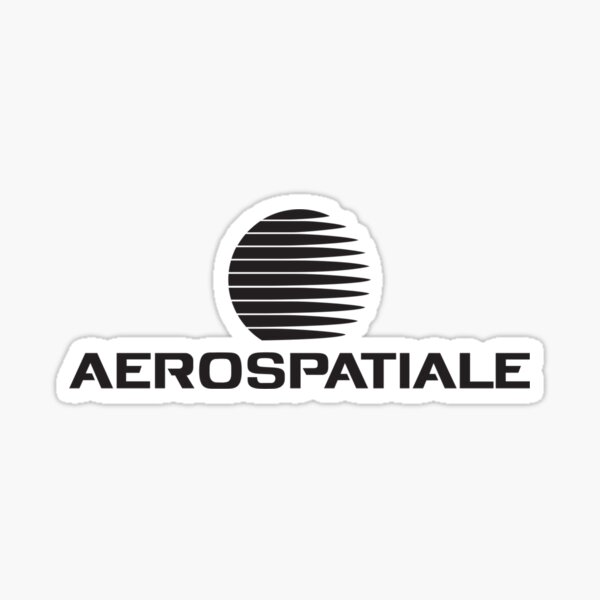 "Aérospatiale logo" Sticker by peteroldfield | Redbubble