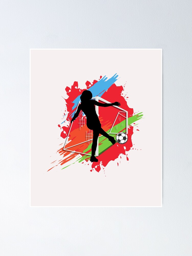 "GIRL SOCCER DESIGN, FUNNY, WITTY GIRL EMPOWERMENT, POSITIVE ...