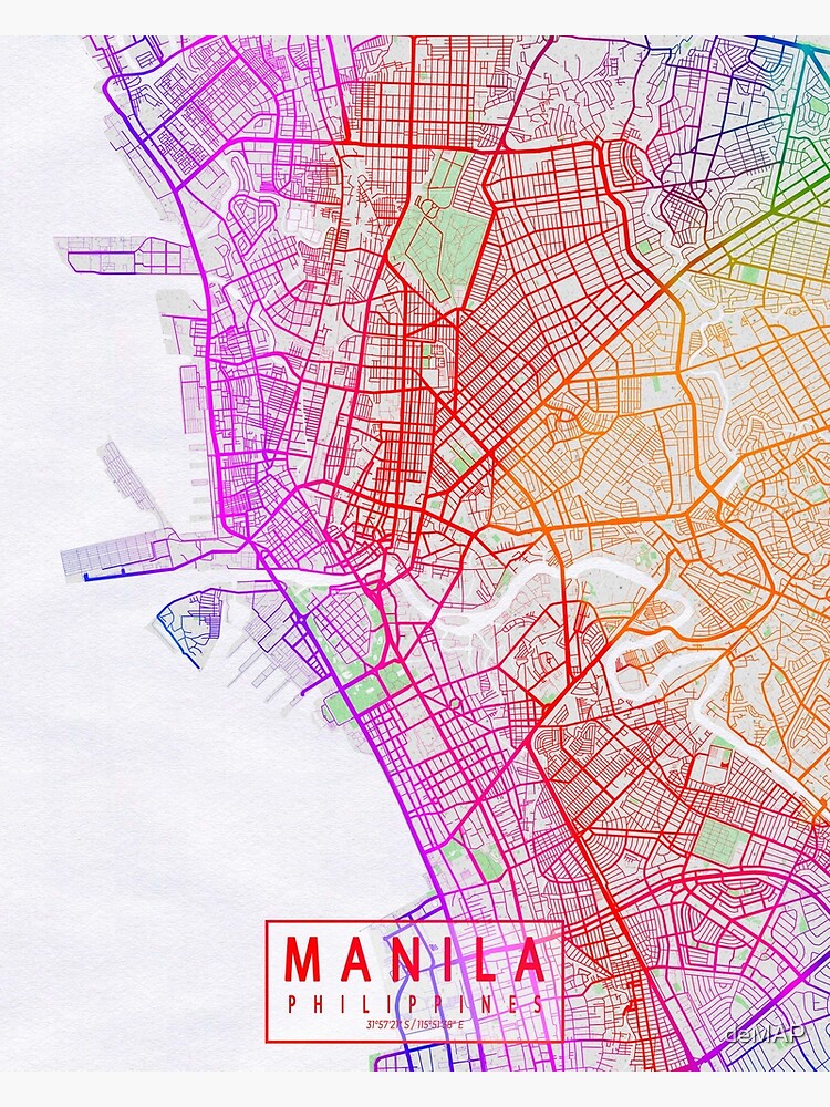 Manila Map Detailed