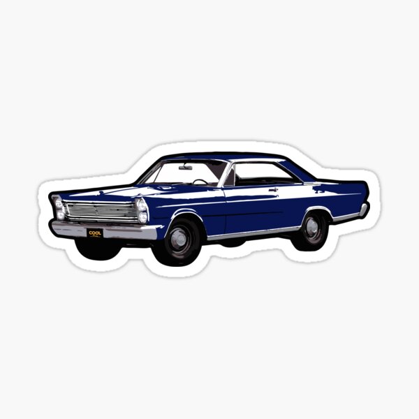 "Blue 1965 FG" Sticker by CoolRide | Redbubble