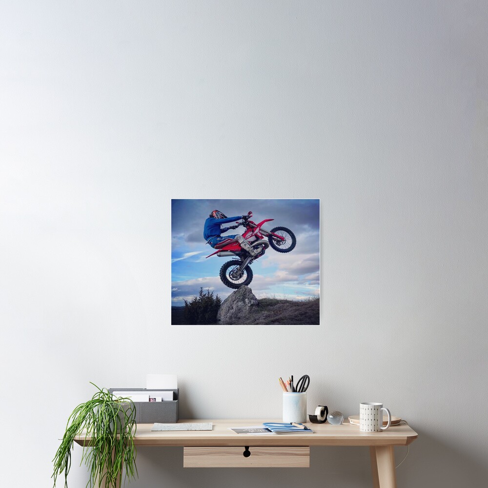 "Enduro Bike " Poster for Sale by Anelpasha | Redbubble