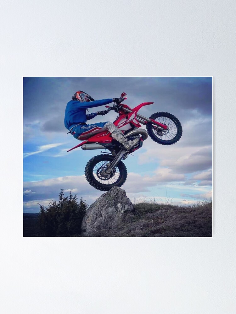 "Enduro Bike " Poster for Sale by Anelpasha | Redbubble