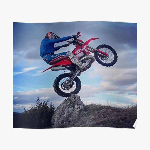 "Enduro Bike " Poster for Sale by Anelpasha | Redbubble
