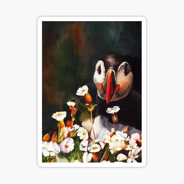 "In Your Face" Sticker by Mightyfineart | Redbubble