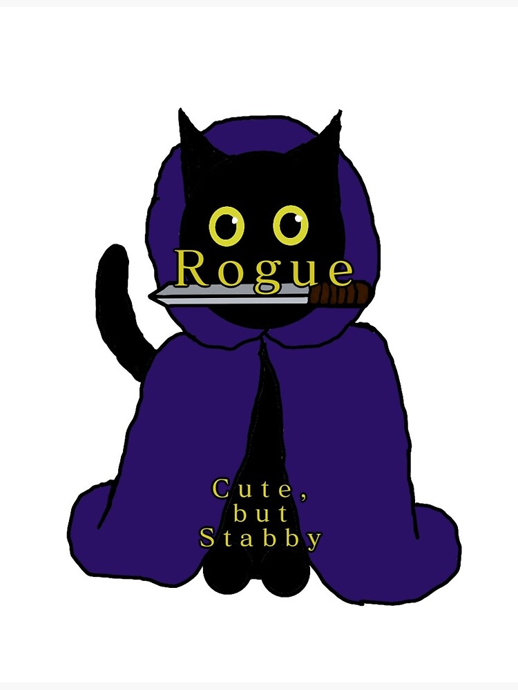 "Rogue Cat" Sticker by Nekochan33 | Redbubble