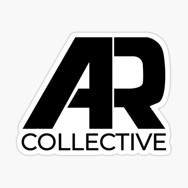 "AR Collective Logo" Sticker by ARCollectiveM | Redbubble