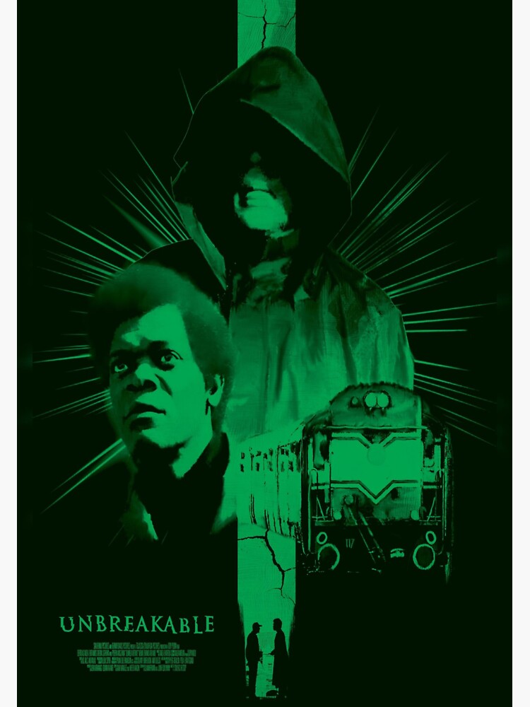 "Unbreakable (2000)" Sticker by CekoRS7 | Redbubble