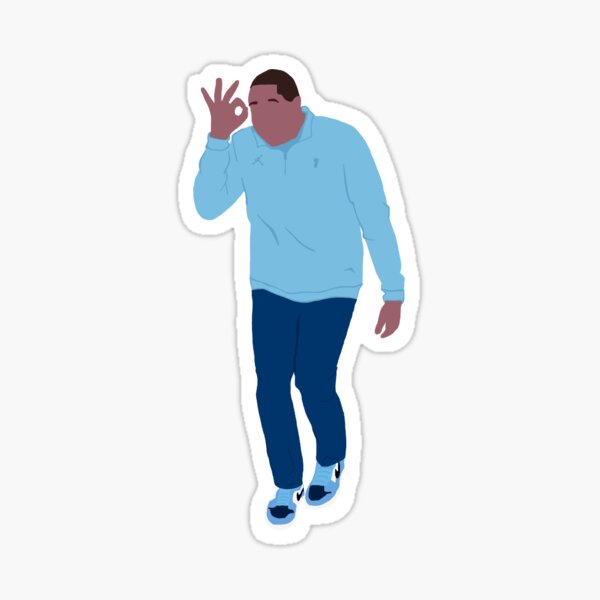 "hubert davis (griddy)" Sticker for Sale by sallysprints | Redbubble