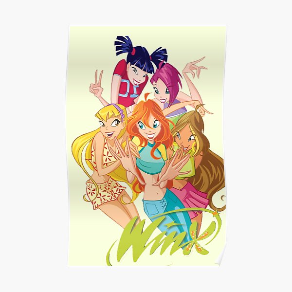 "Winx Club" Poster for Sale by ChibiAnime1 | Redbubble