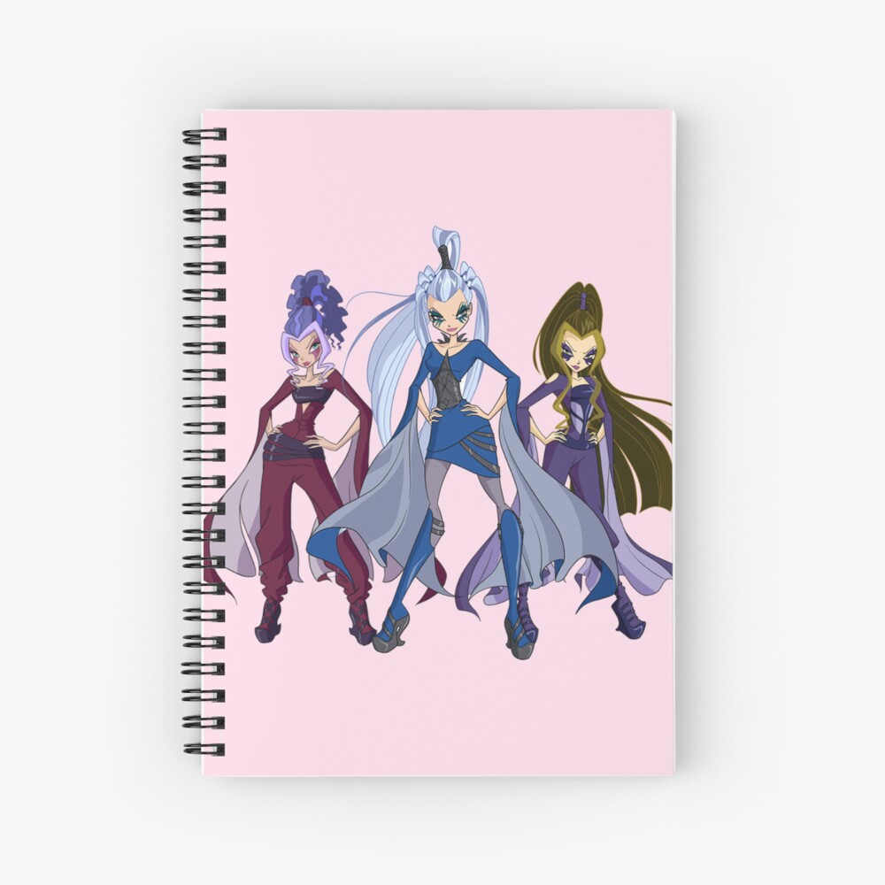 "Winx Club - The Trix Darcy" Spiral Notebook for Sale by ChibiAnime1 ...