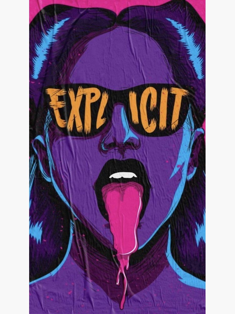 "Explicit" Sticker by Straya-Maid | Redbubble