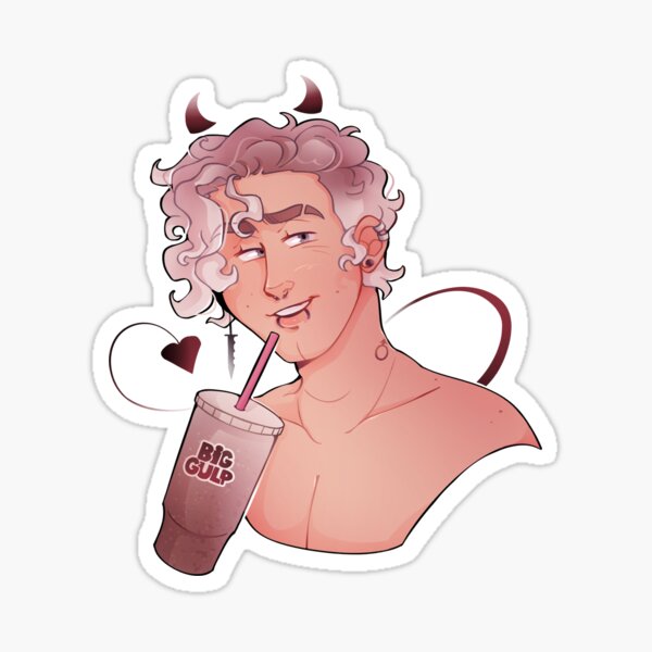 "Gavin [REDACTED ASMR]" Sticker by ArtfulCas | Redbubble