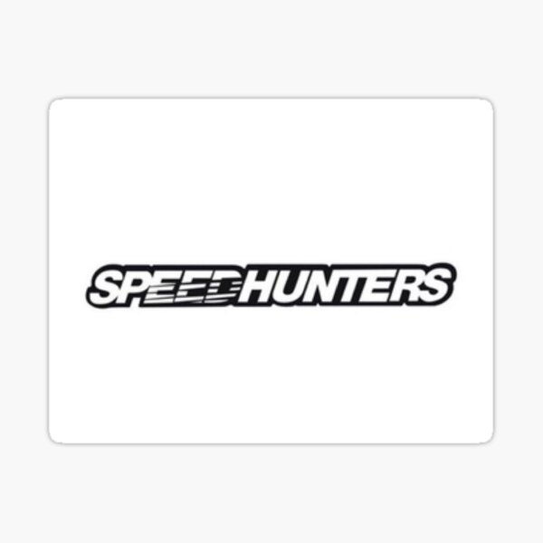 "Speed hunters!" Sticker by Emishopp | Redbubble