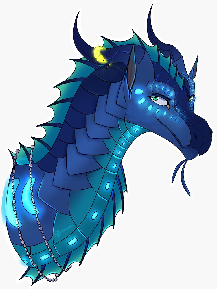 "Tsunami Sticker: WoF Dragonets of Destiny " Sticker by Nucleamania ...