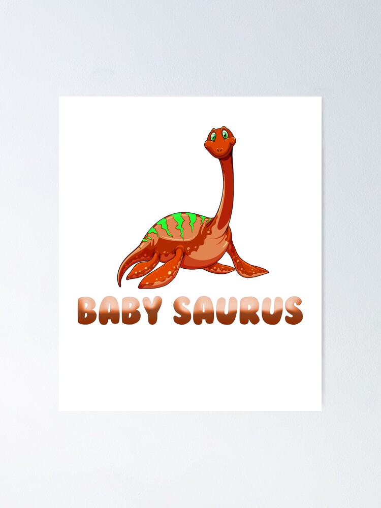 " baby saurus" Poster by animalfairy1 | Redbubble