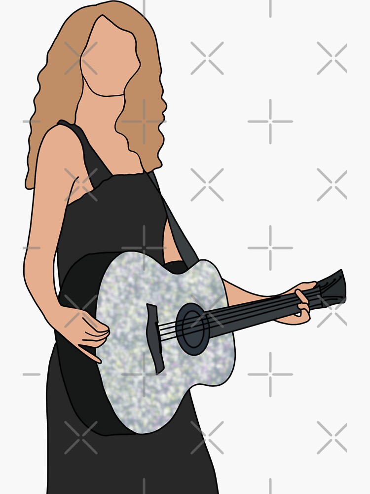 "Taylor Swift Fearless Tour" Sticker by sarahswiftie | Redbubble