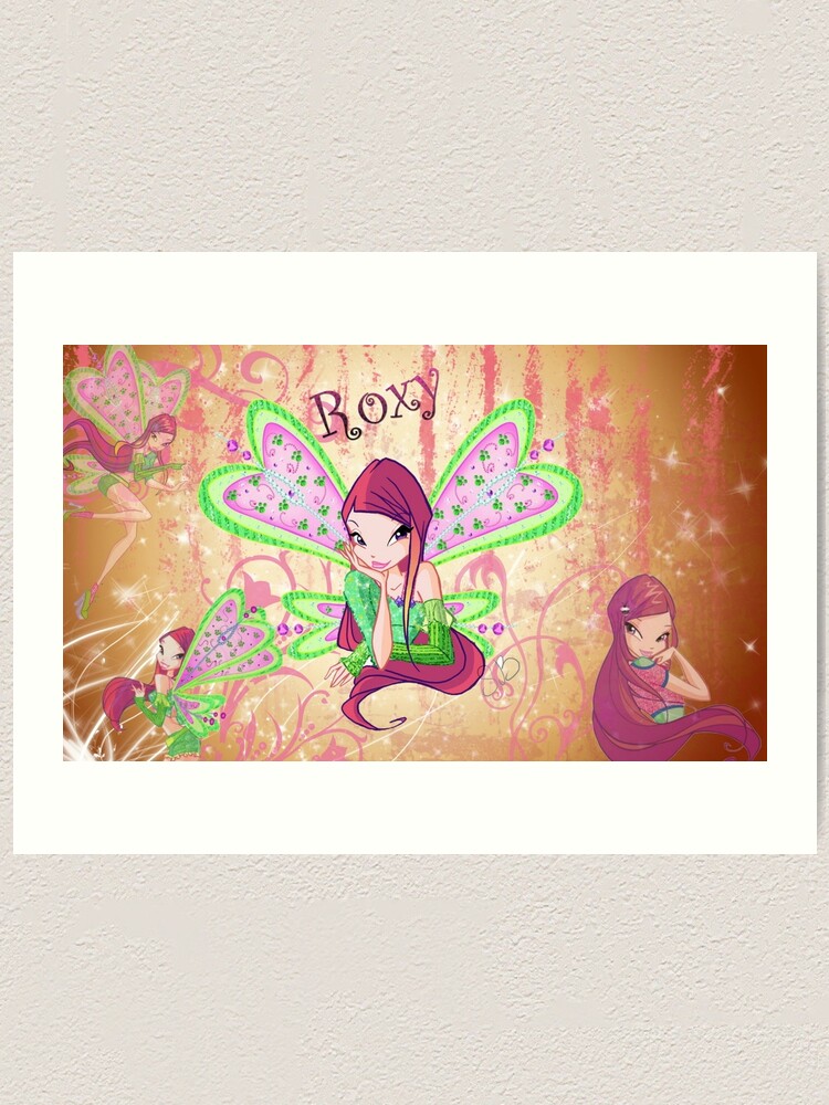 "Winx Club - Roxy" Art Print for Sale by ChibiAnime1 | Redbubble