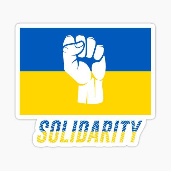 "SOLIDARITY" Sticker for Sale by LASSLASS | Redbubble