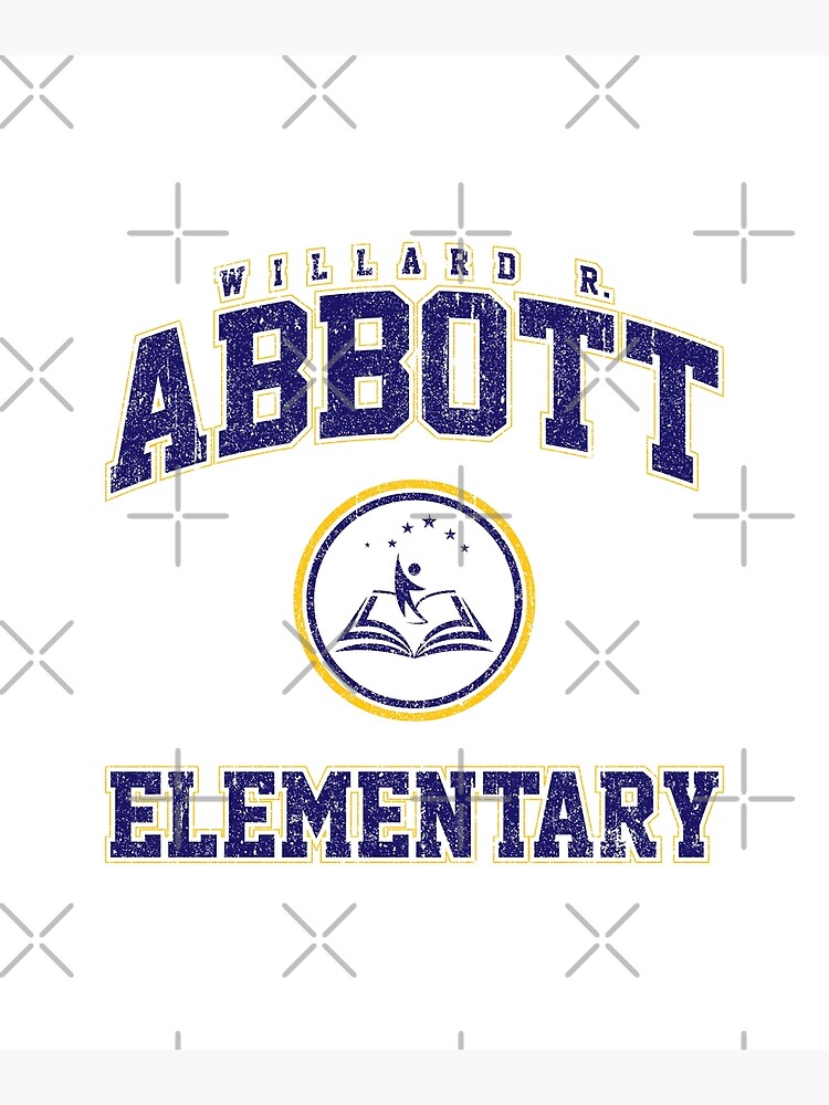 "Abbott Elementary (Variant)" Poster for Sale by huckblade | Redbubble