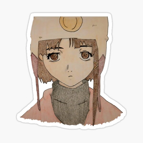 "Sad Lain" Sticker for Sale by TwinkleTush | Redbubble