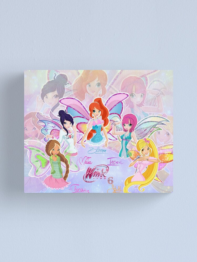 "Winx Club Characters" Canvas Print for Sale by ChibiAnime1 | Redbubble