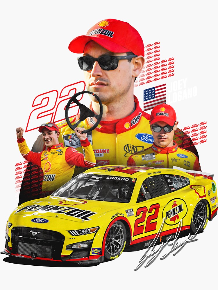 "NEW Joey Logano NEXT GEN MUSTANG 2022 Graphic Classic " Sticker by ...