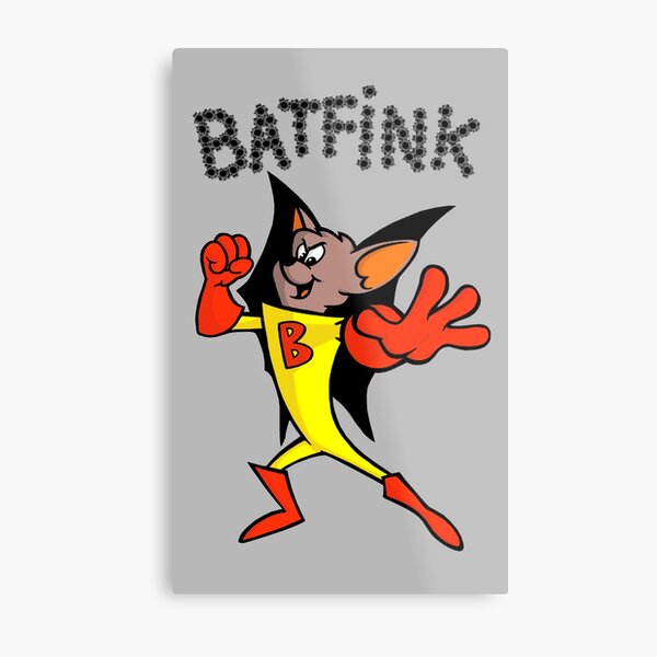 "Batfink" Metal Print for Sale by UnconArt | Redbubble